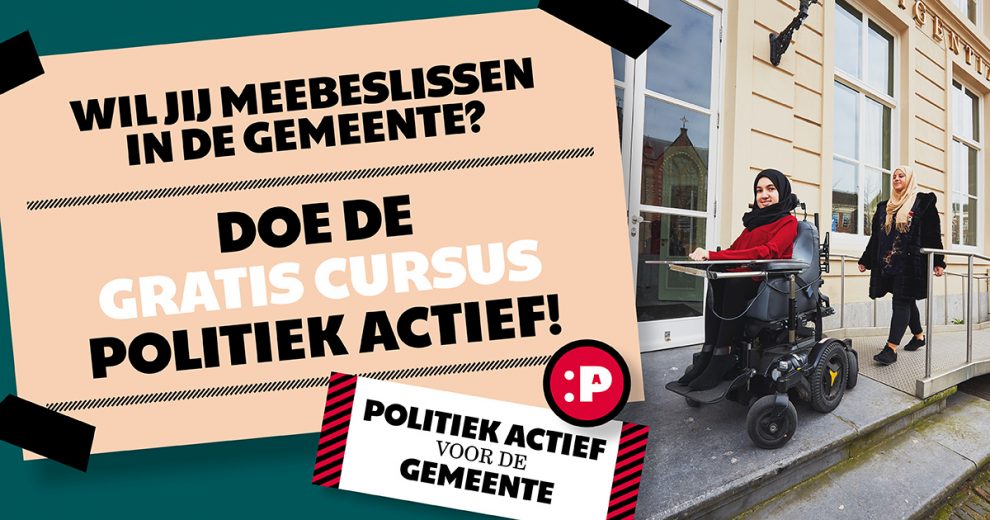 Crusus Politiek Actief voor mensen met een beperking - ProDemos
